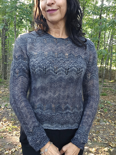 Ravelry: Caeli Sweater pattern by Zanete Knits