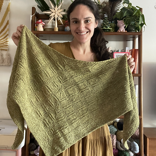 Ravelry: Texture Plaid Shawl pattern by Annie Lupton