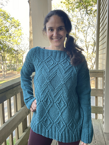 Ravelry: Diamond Folk Tunic pattern by Annie Lupton