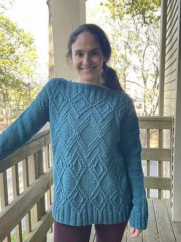 Ravelry: Diamond Folk Tunic pattern by Annie Lupton