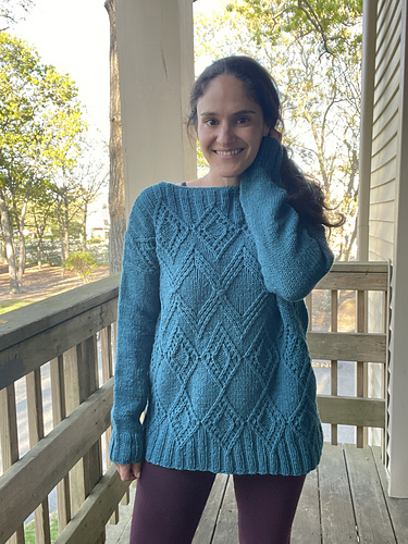 Ravelry: Diamond Folk Tunic pattern by Annie Lupton