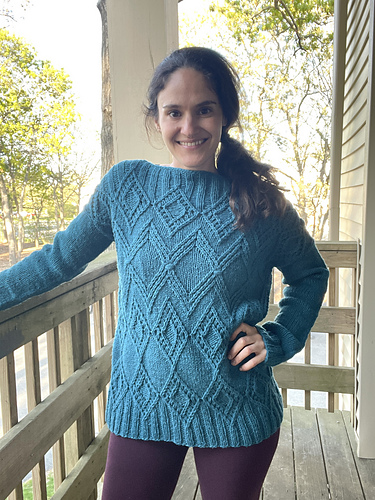 Ravelry: Diamond Folk Tunic pattern by Annie Lupton