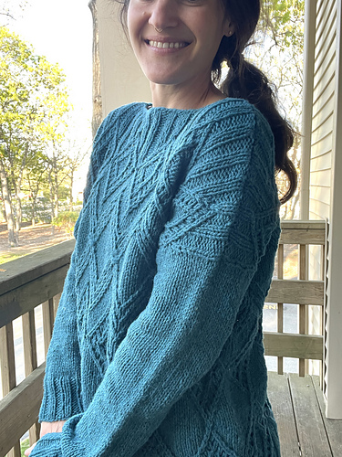 Ravelry: Diamond Folk Tunic pattern by Annie Lupton