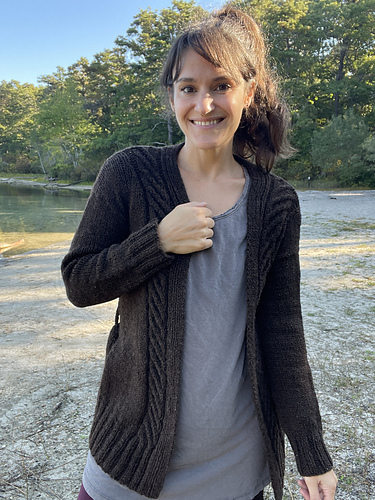 Ravelry: Roe Cardi pattern by Annie Lupton