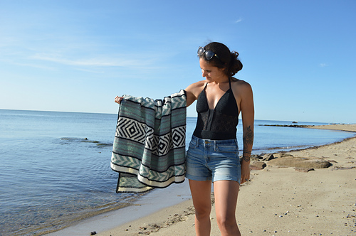 Ravelry: Boho Beach Poncho pattern by Annie Lupton