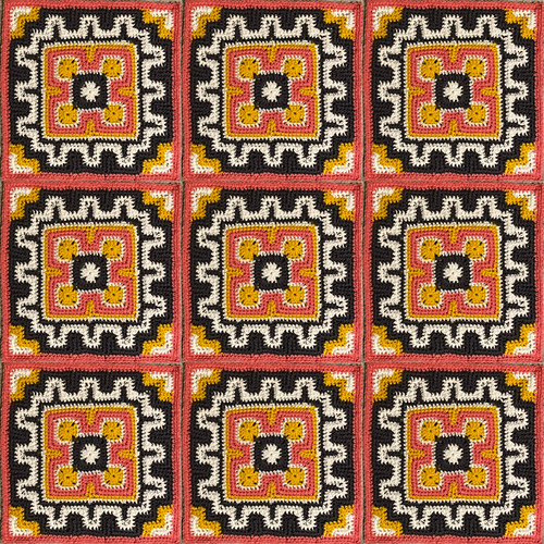 Ravelry: Ndebele Border pattern by Yvonne van Zijl