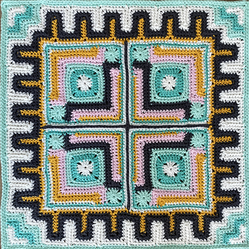 Ravelry: Ndebele Border pattern by Yvonne van Zijl