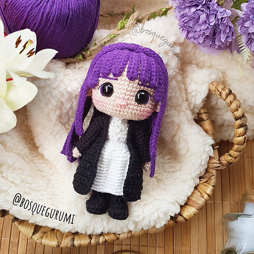 Ravelry: Fern amigurumi (Frieren) pattern by Paola F. Sousa