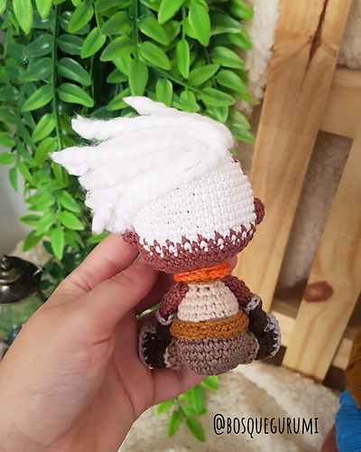 Ravelry: Ekko amigurumi (Arcane/LOL) pattern by Paola F. Sousa