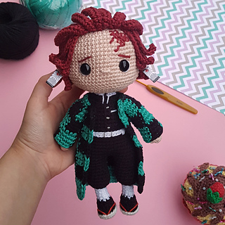 Ravelry: Tanjiro Kamado (Demon Slayer / Kimetsu no Yaiba) pattern by ...