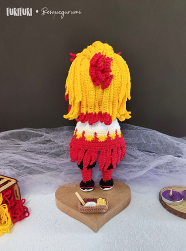 Ravelry: Kyojuro Rengoku pattern by Paola Fajonni