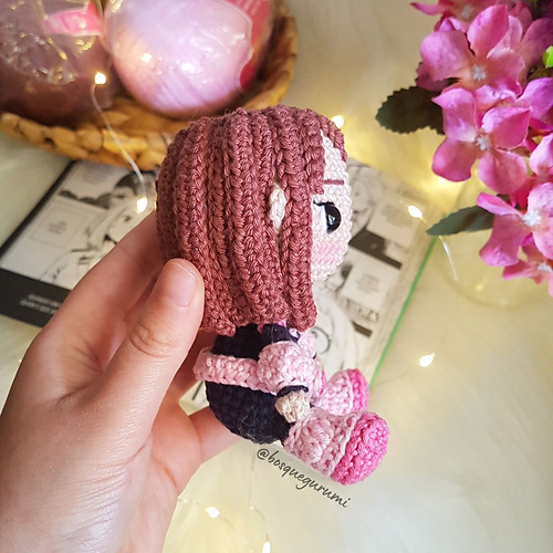 Ravelry: Ochako Uraraka (My Hero Academia) pattern by Paola F. Sousa