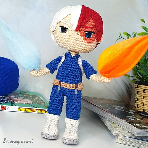 Ravelry: Shoto Todoroki pattern by Paola Fajonni