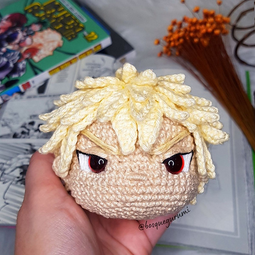 Ravelry: Katsuki Bakugo (My Hero Academia) amigurumi pattern by Paola F ...