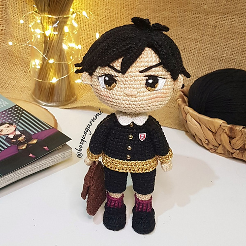 Ravelry: Damian Desmond Spy x Family pattern by Paola F. Sousa