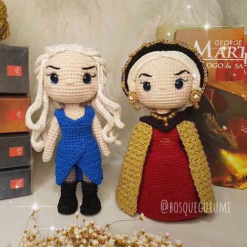 Ravelry: Daenerys Targaryen (GoT) pattern by Paola F. Sousa