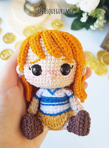 Ravelry: Nami amigurumi (One Piece) pattern by Paola F. Sousa