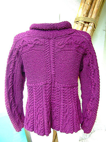 Ravelry: Cable & Seed Stitch Jacket pattern by Debbie Bliss