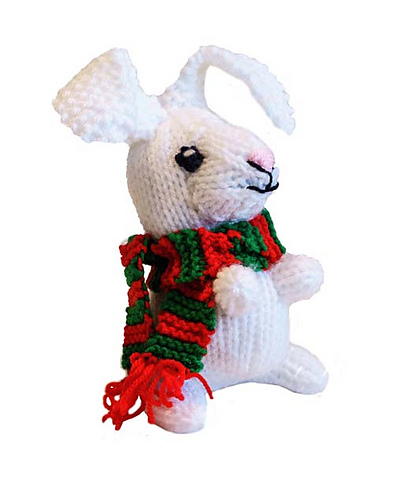 Ravelry: Christmas snow rabbit pattern by Linda Moorhouse