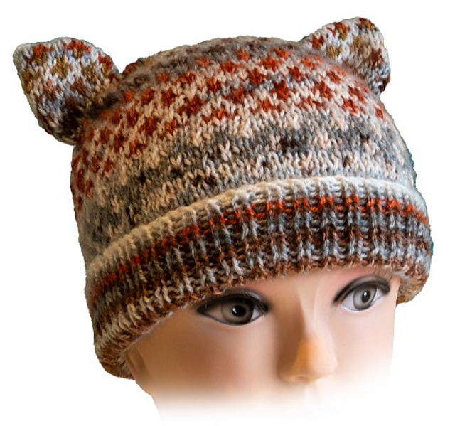 Ravelry: Animal Skin Hat pattern by Linda Moorhouse