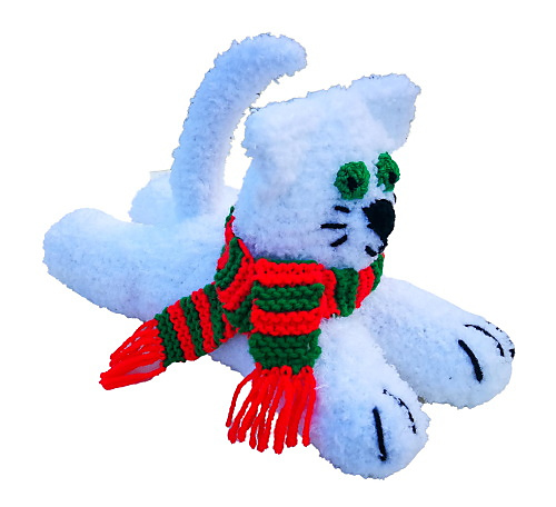 Ravelry: Christmas Cat pattern by Linda Moorhouse