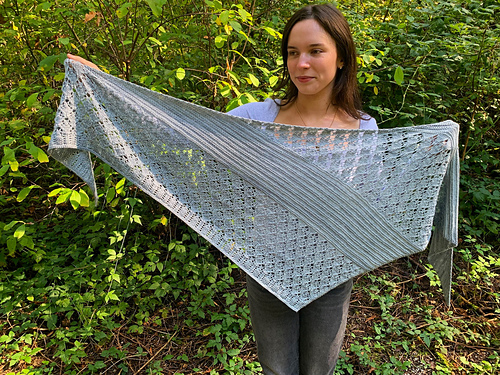 Ravelry: That's Belfast Shawl pattern by Brenda Brayfield