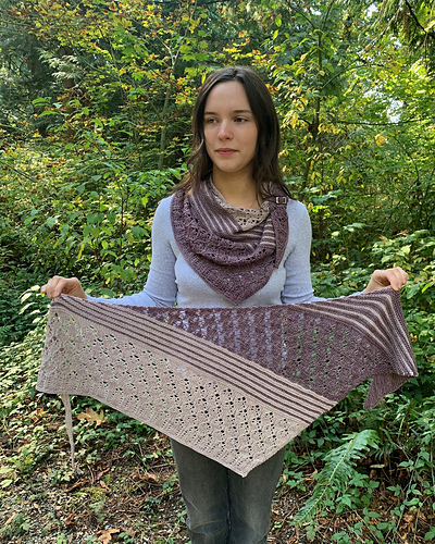 Ravelry: That's Belfast Shawl pattern by Brenda Brayfield
