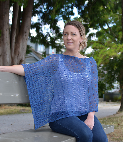 Ravelry: Portrush Poncho pattern by Brenda Brayfield