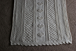 Ravelry: BrendaLee's Aran Hearts afghan