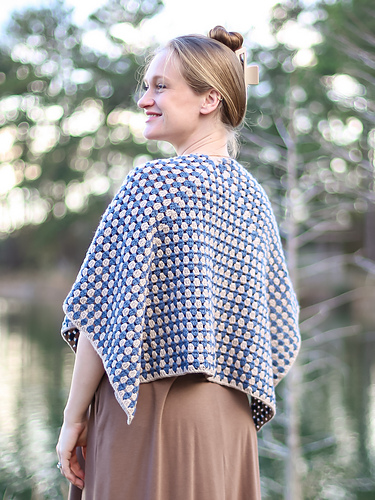 Ravelry: Granny Stripe Cape pattern by Brianna Iaropoli