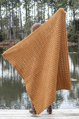 Ravelry: Peek a Boo Blanket pattern by Brianna Iaropoli