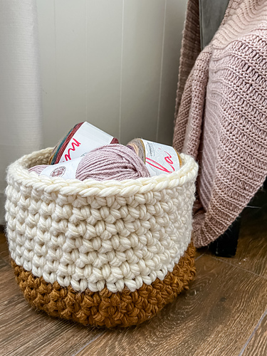 Ravelry: Yarn Storage Basket pattern by Brianna Iaropoli