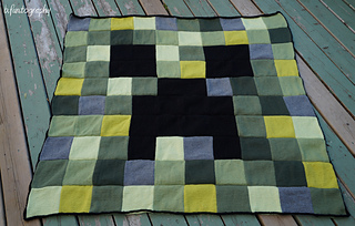 Ravelry: Bridy's Minecraft Creeper Blanket