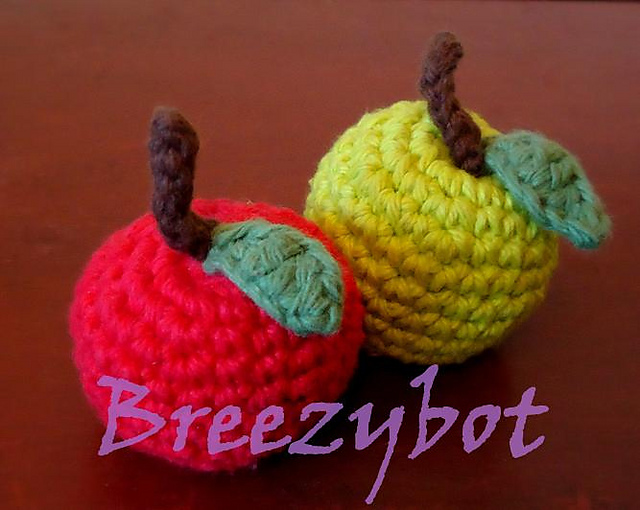 Ravelry: Wee Apple Amigurumi pattern by Brieshon D'Agostini