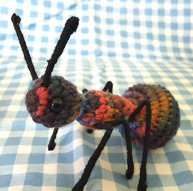 Ravelry: Ant pattern by Brigget Oswald