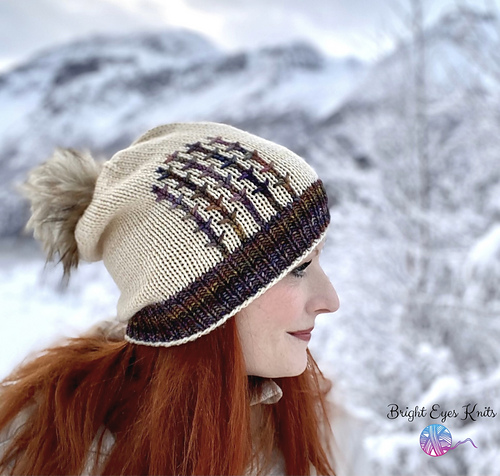 Ravelry: Heading North Hat pattern by Bright Eyes Knits
