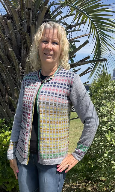 Ravelry: Tiny Squares Cardigan pattern by Original designs by Brigitte ...