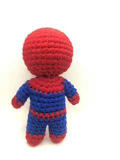 Ravelry: Chibi Spiderman Amigurumi pattern by Carolyn Lloyd