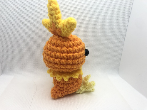 Ravelry: Chibi Torchic Amigurumi pattern by Carolyn Lloyd