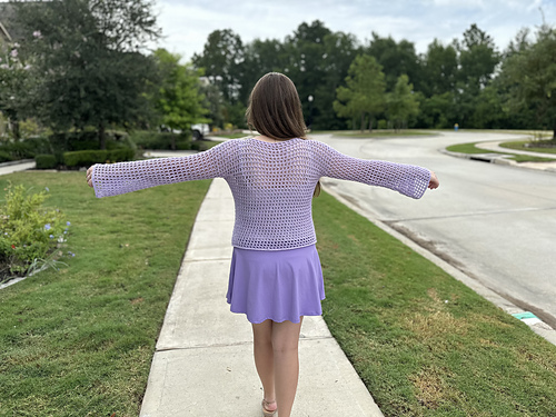 Ravelry: Alina Mesh Top pattern by Arina Purcella