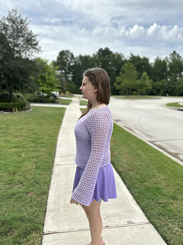 Ravelry: Alina Mesh Top pattern by Arina Purcella