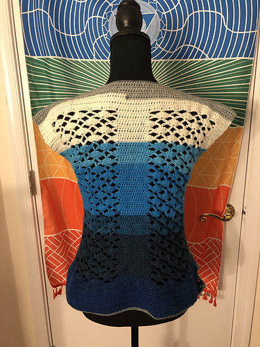 Ravelry: Shells & Trellis Tunic pattern by I Need It Crochet