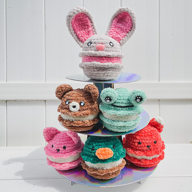 Ravelry: Macaron Puffs pattern by Brittany Wisneski