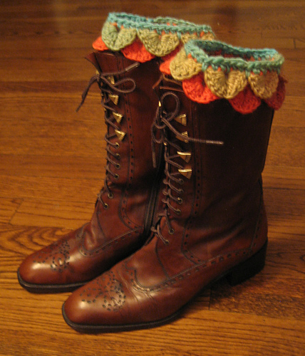 Ravelry: Crocodile Stitch Boot Toppers / Boot Cuffs pattern by Heather ...