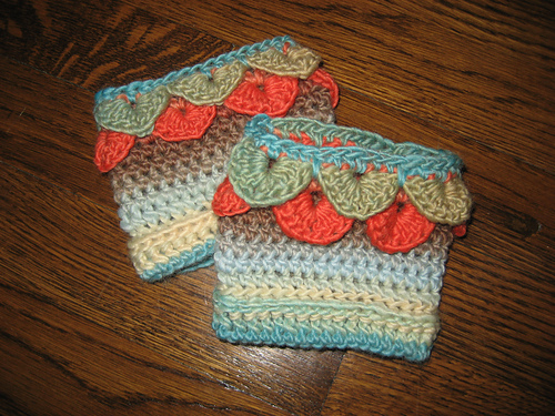 Ravelry: Crocodile Stitch Boot Toppers / Boot Cuffs pattern by Heather ...