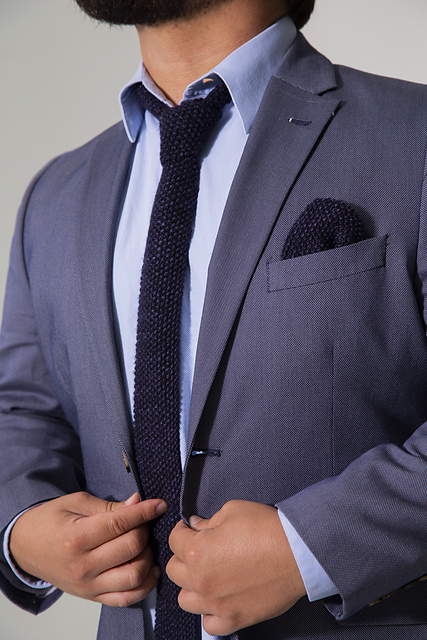 Ravelry: The Gent Skinny Tie pattern by Louis Boria