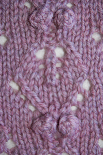 Ravelry: Diamonds & Bobbles Jacket pattern by Melissa Leapman