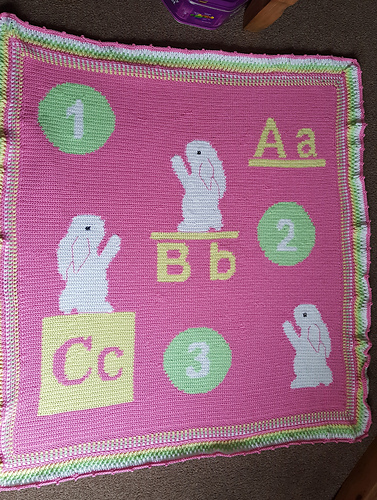 Ravelry: Baby Blanket - ABC pattern by Elena Balyuk