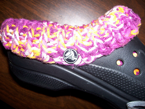 Ravelry: Croc-Socks (knit version) pattern by Susan Luongo