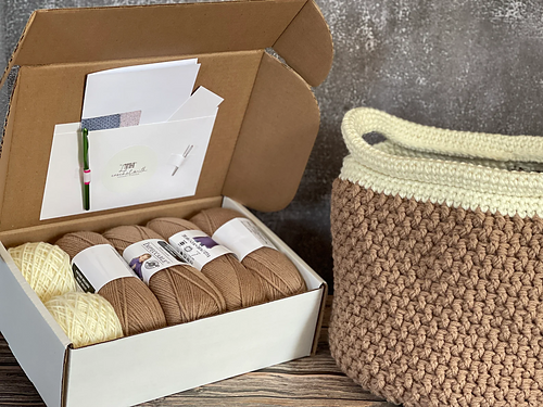 Ravelry: Boho Basket pattern by Crochet With Tiffany